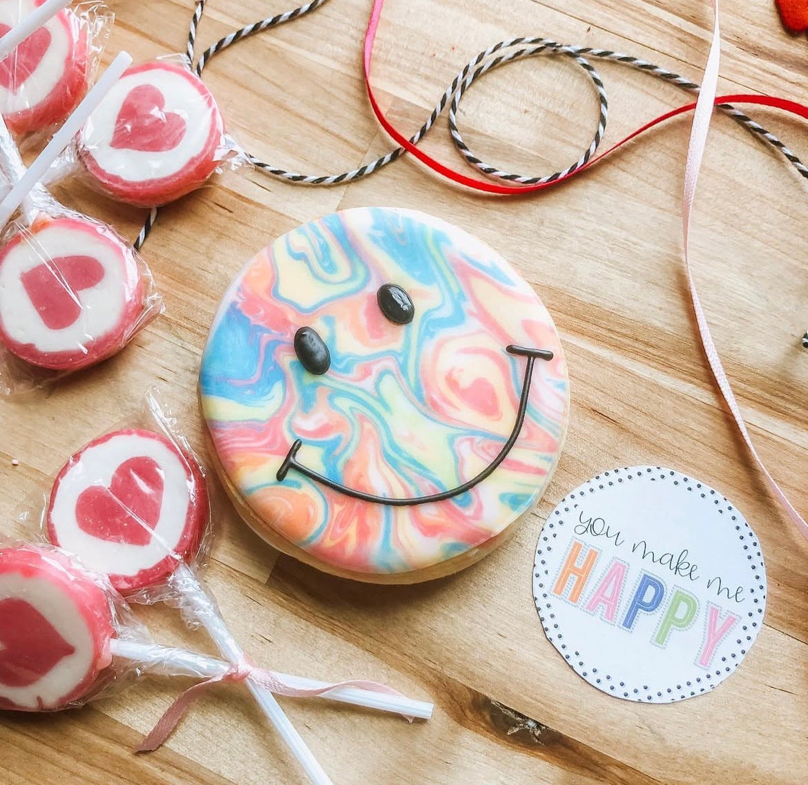 Cookie Butter Smiley Face | The Pocket Bakery